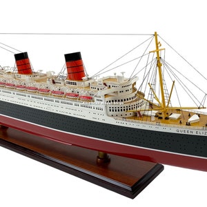 RMS Queen Elizabeth Museum Quality Model 40″ - Etsy