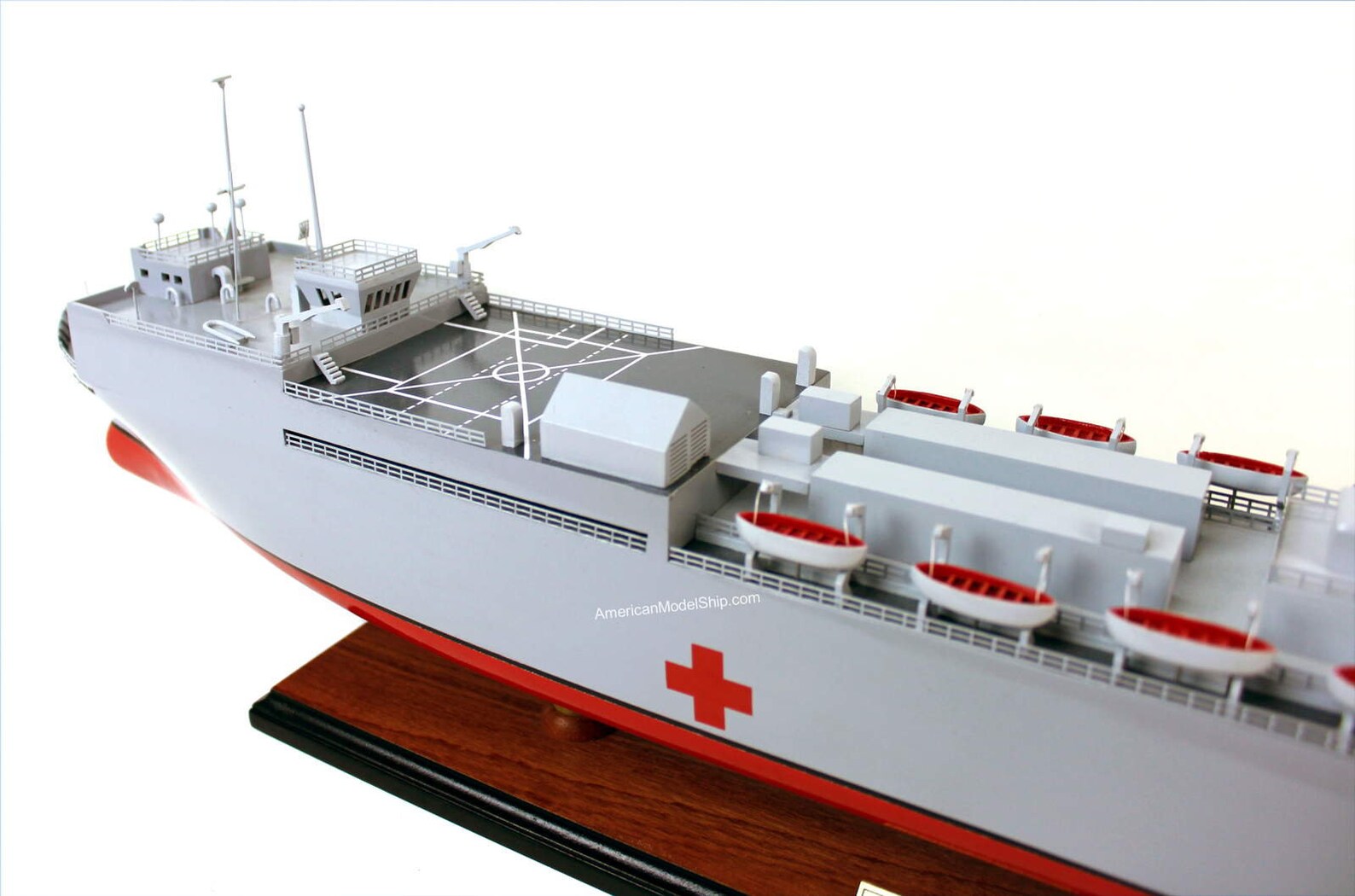 USNS MERCY T-AH 19 Hospital Ship Model 36 Handcrafted | Etsy