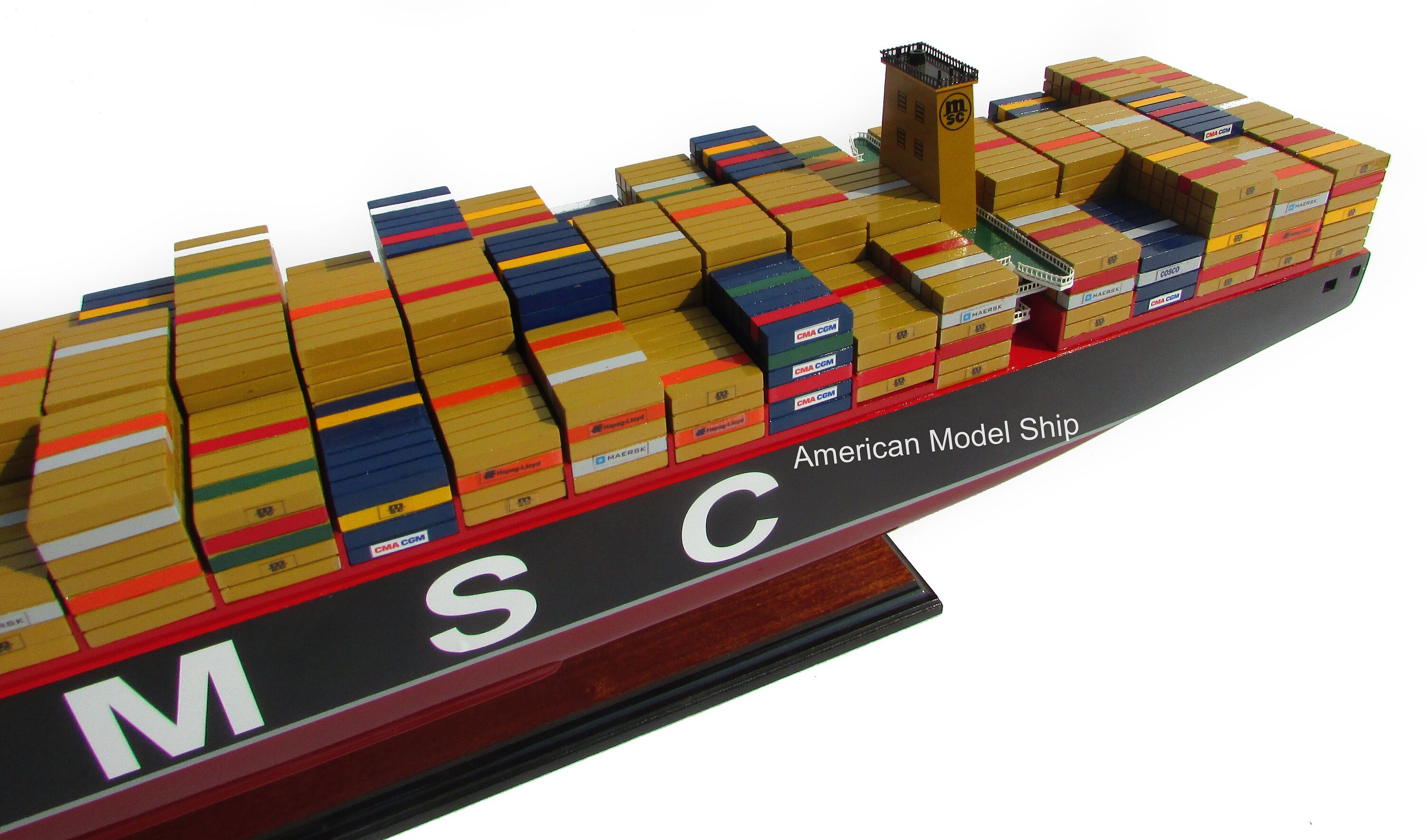 MSC Oscar Container Ship Model With Lights 40 - Etsy