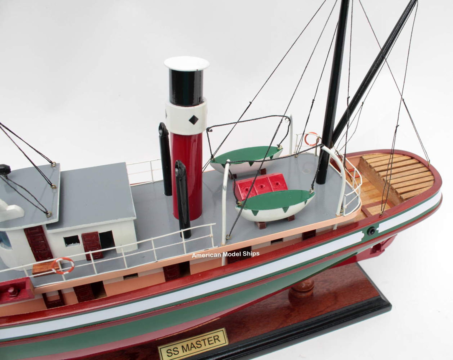 SS Master Steam Tugboat Built 1922 Model 20 Handcrafted Wooden Model - Etsy