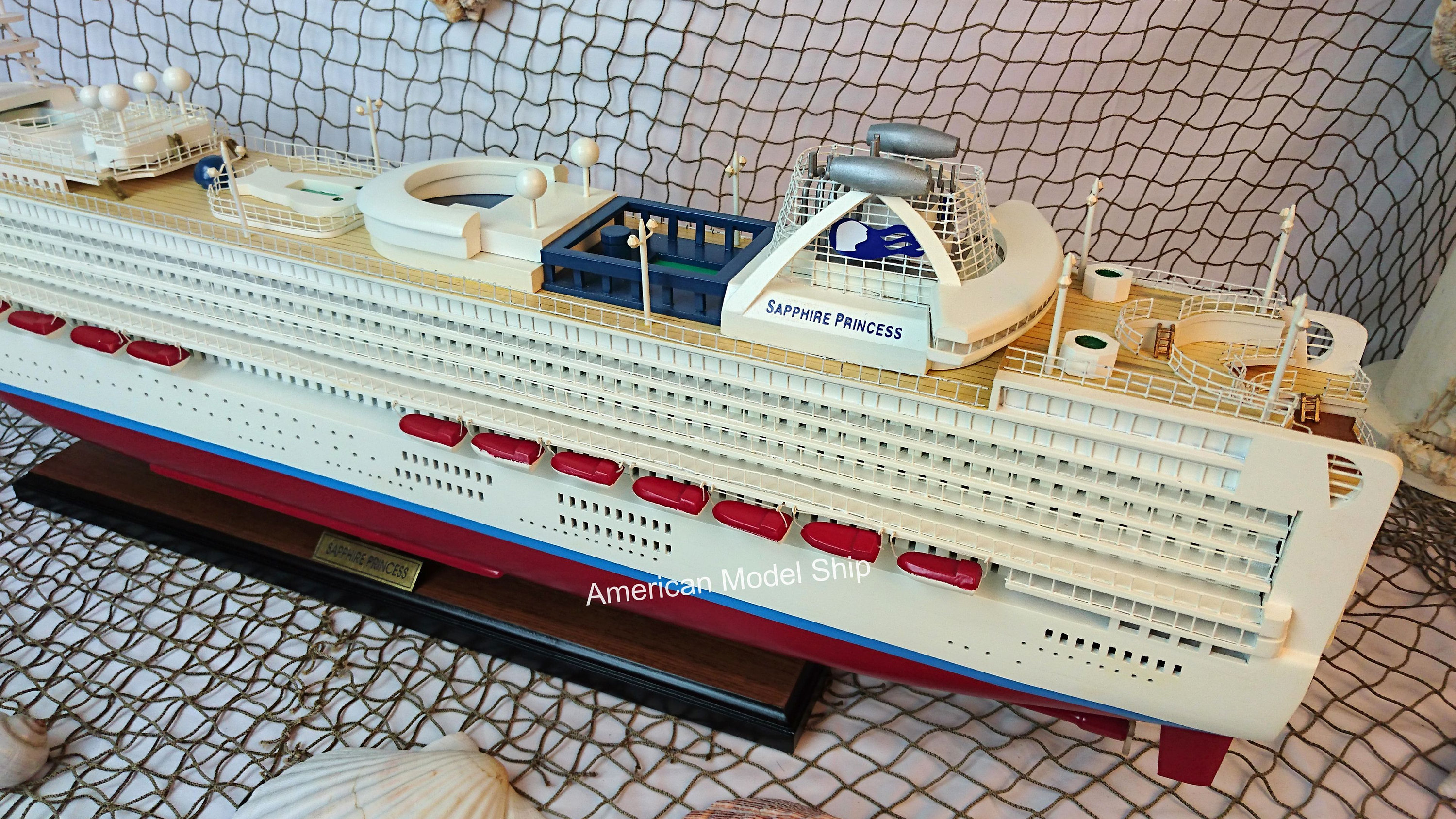 Sapphire Princess Cruise Ship Model 32 Handmade Wooden Model - Etsy