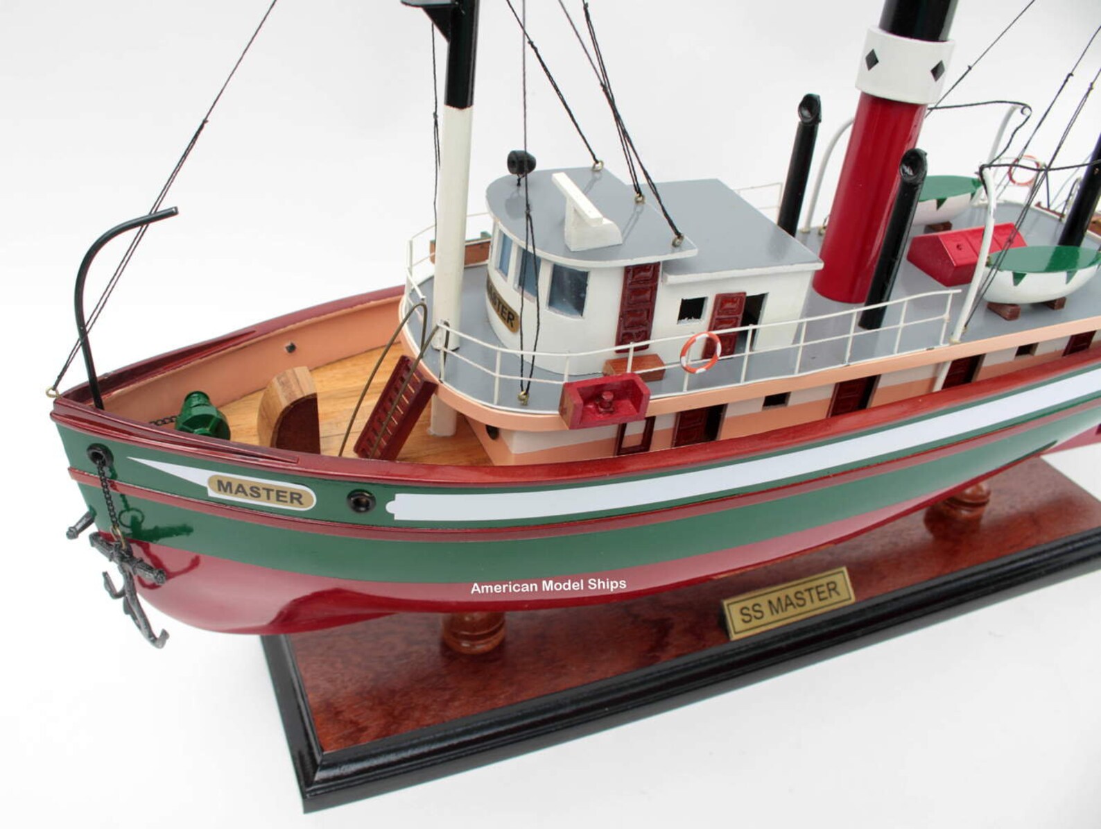 SS Master Steam Tugboat Built 1922 Model 20 Handcrafted Wooden Model - Etsy