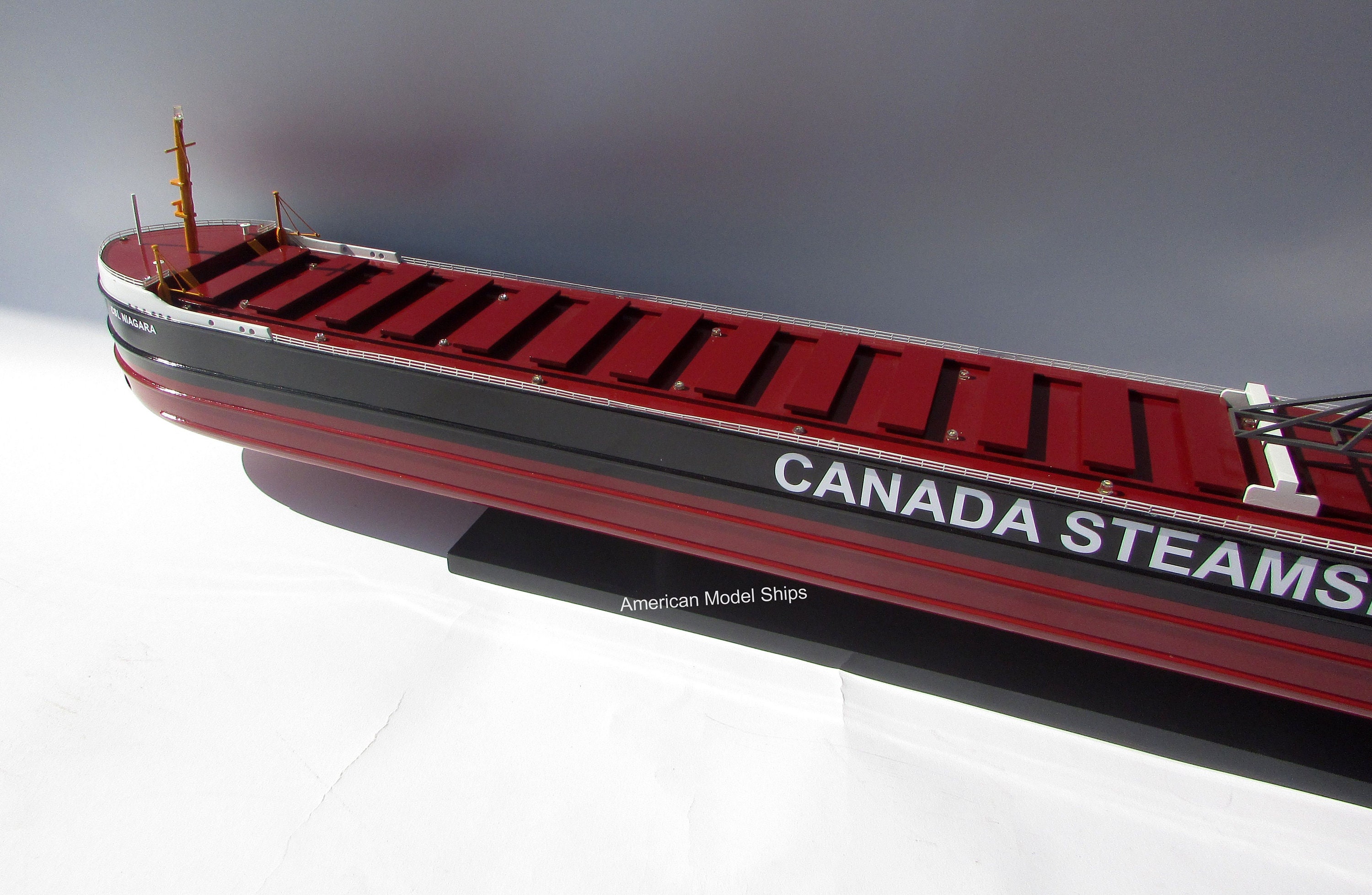 Canada Steamship Niagara With Lights Model 47 Handcrafted Wooden Model ...
