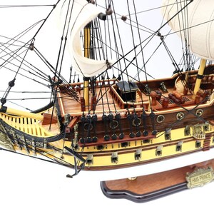 HMS Prince Historic Ship Model 35 Museum Quality Handcrafted Wooden ...