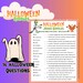 Halloween Riddles Game for Kids, Printable Halloween Party Game, Funny ...