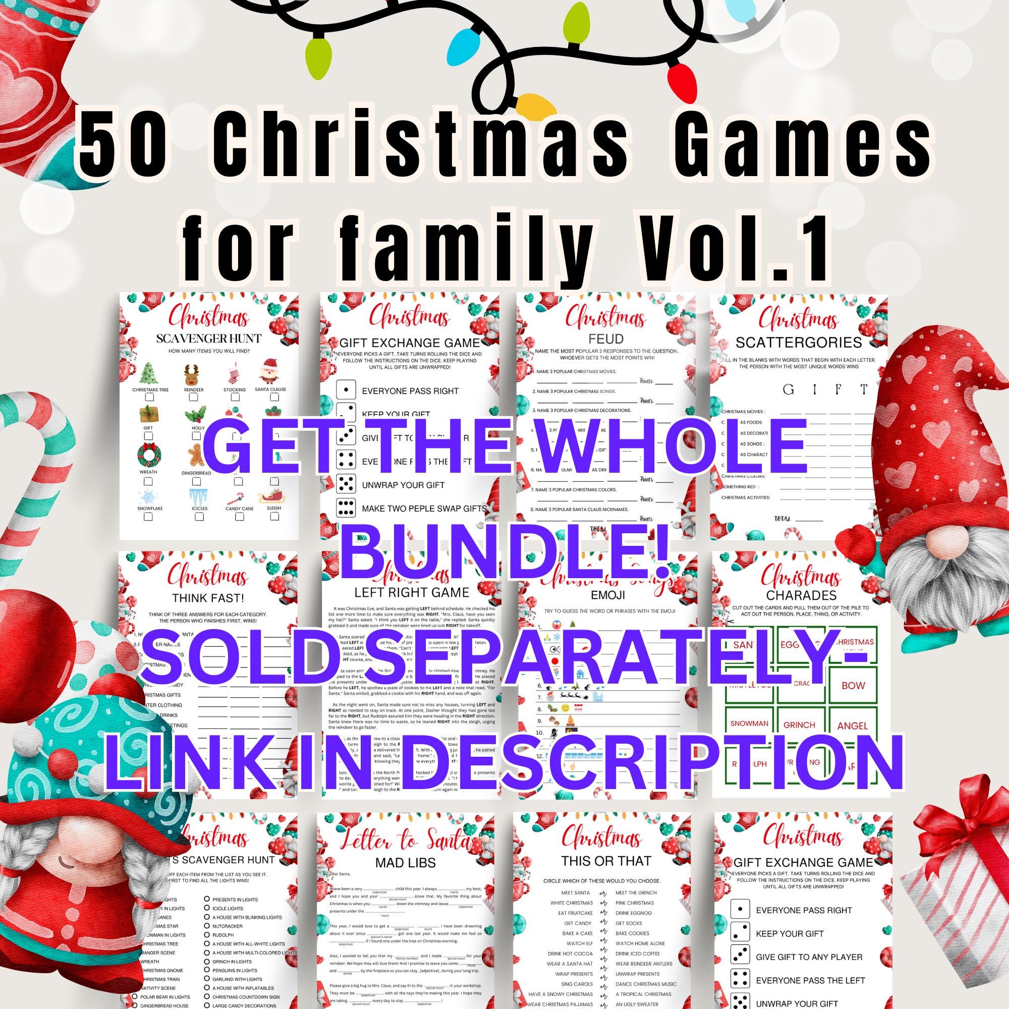 Think Fast Christmas Game, Christmas Trivia, Christmas Games Groups ...