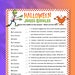 Halloween Riddles Game for Kids, Printable Halloween Party Game, Funny ...