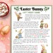 Easter Left Right Game, Bunny Story, Easter Games for Kids, Easter Egg ...