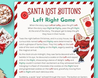 Left Right Nativity Story Right Left Christmas Game - Etsy