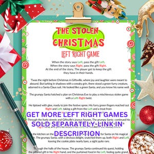 Left Right Game for Christmas, the Wright Family Funny Stories, Pass ...