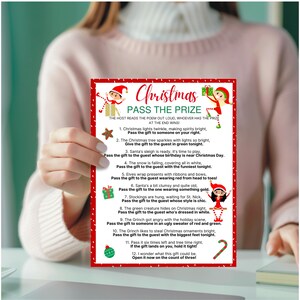 Pass the Gift Game, Christmas Gift Exchange Game, Christmas Games ...