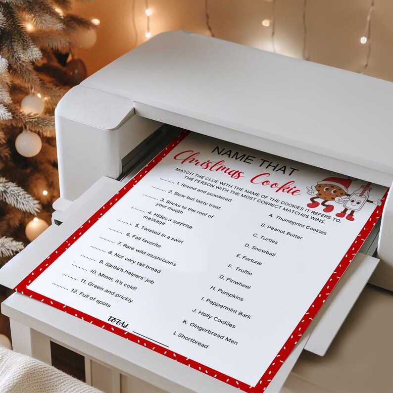 Christmas Cookies Game, Holiday Christmas Trivia, Christmas Games ...