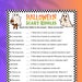 Pass the Pumpkin Game, Printable Halloween Game, Halloween Left Right ...