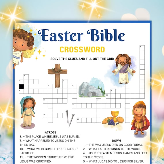 Easter Sunday Crossword Puzzle