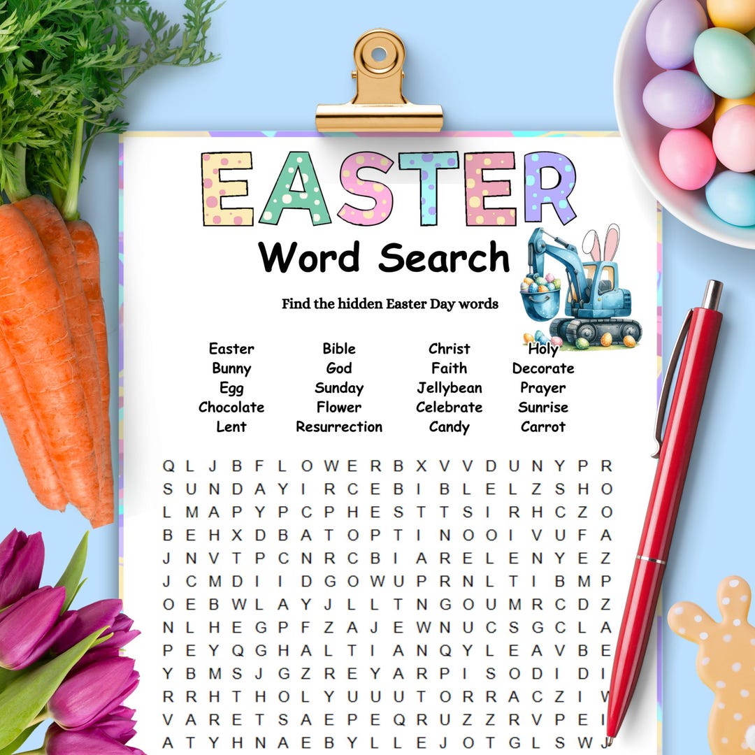 Easter Word Search, Fun Easter Games, Easter Trivia Games, Easter ...
