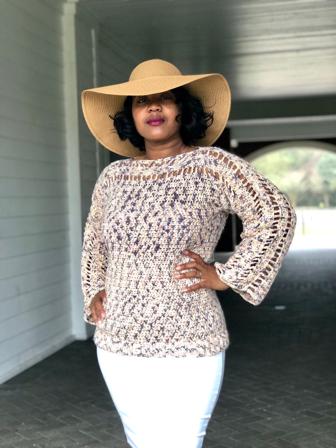 Crochet Pattern Simple Star Sweater - Etsy