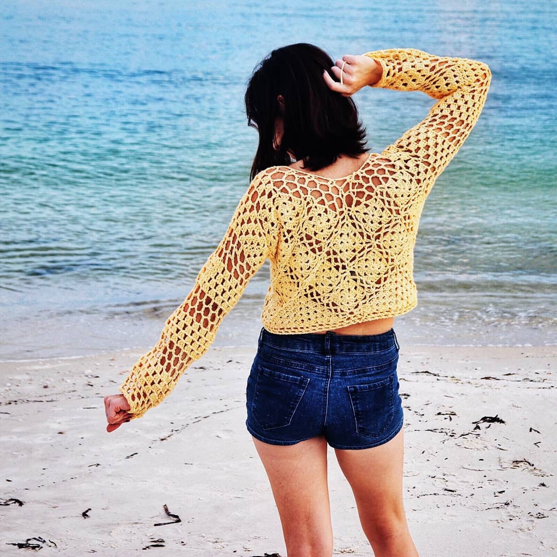 Crochet Pattern Pamlico Beach Pullover - Etsy