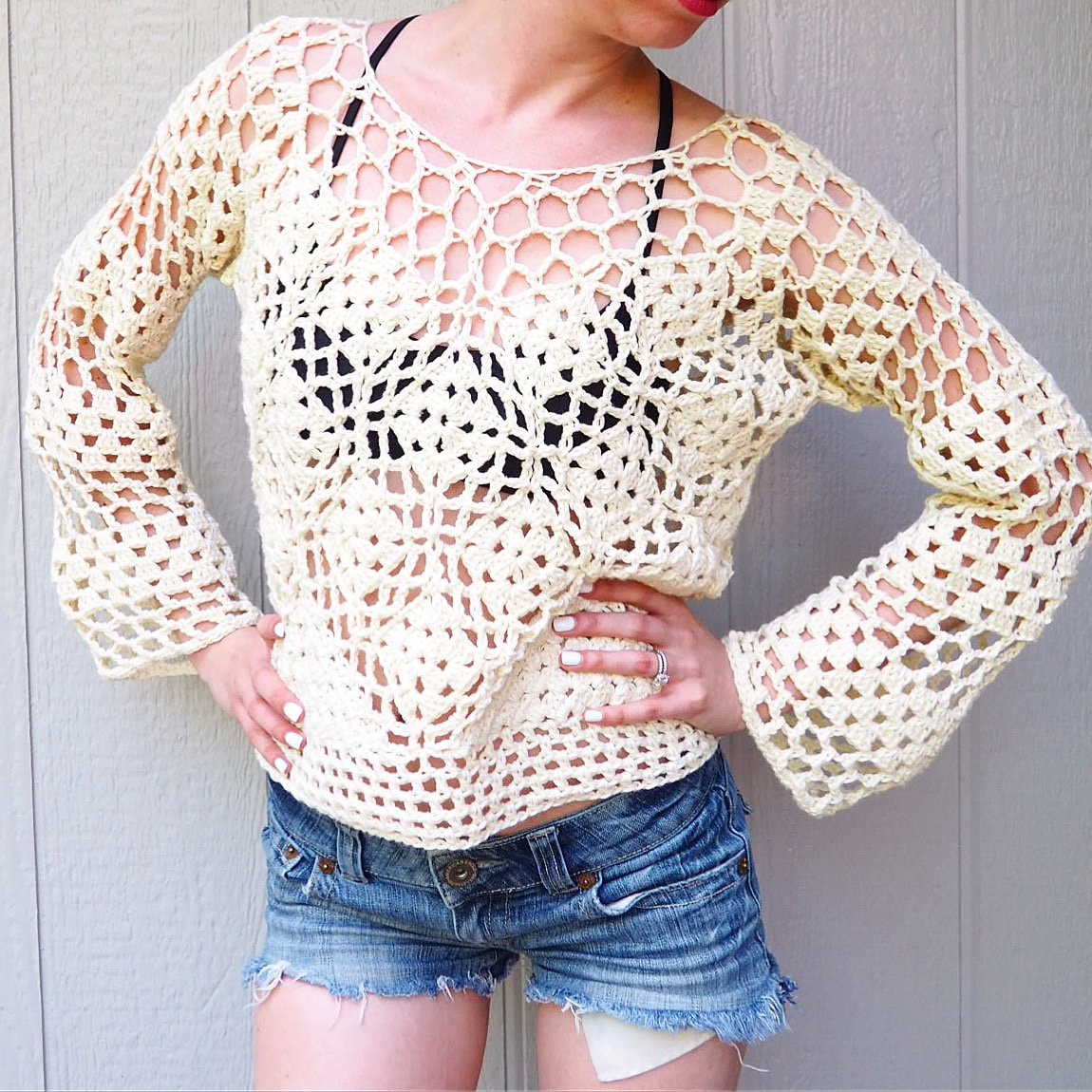 Crochet Pattern Pamlico Beach Pullover - Etsy