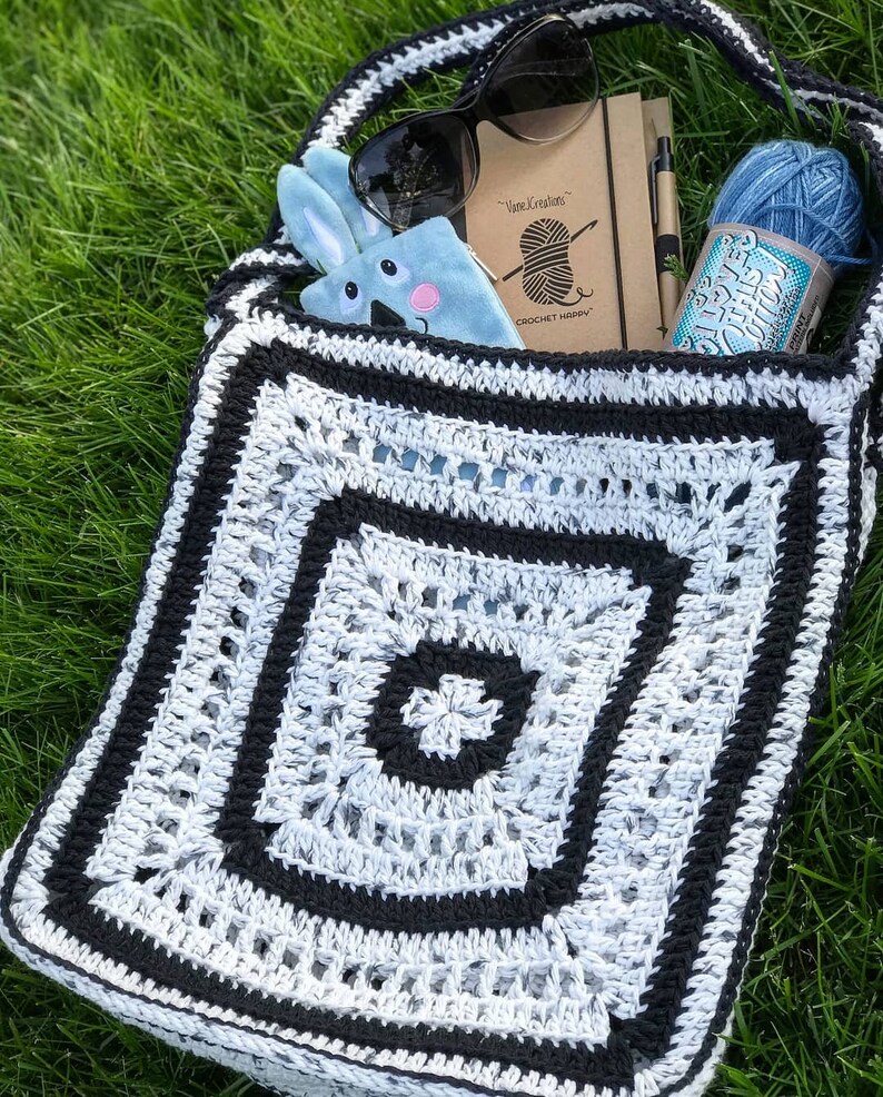 Crochet Pattern Highway 12 Tote | Etsy