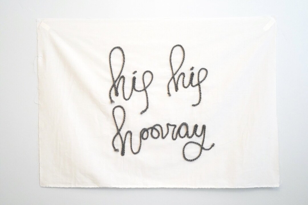 Hip Hip Hooray Banner - Etsy