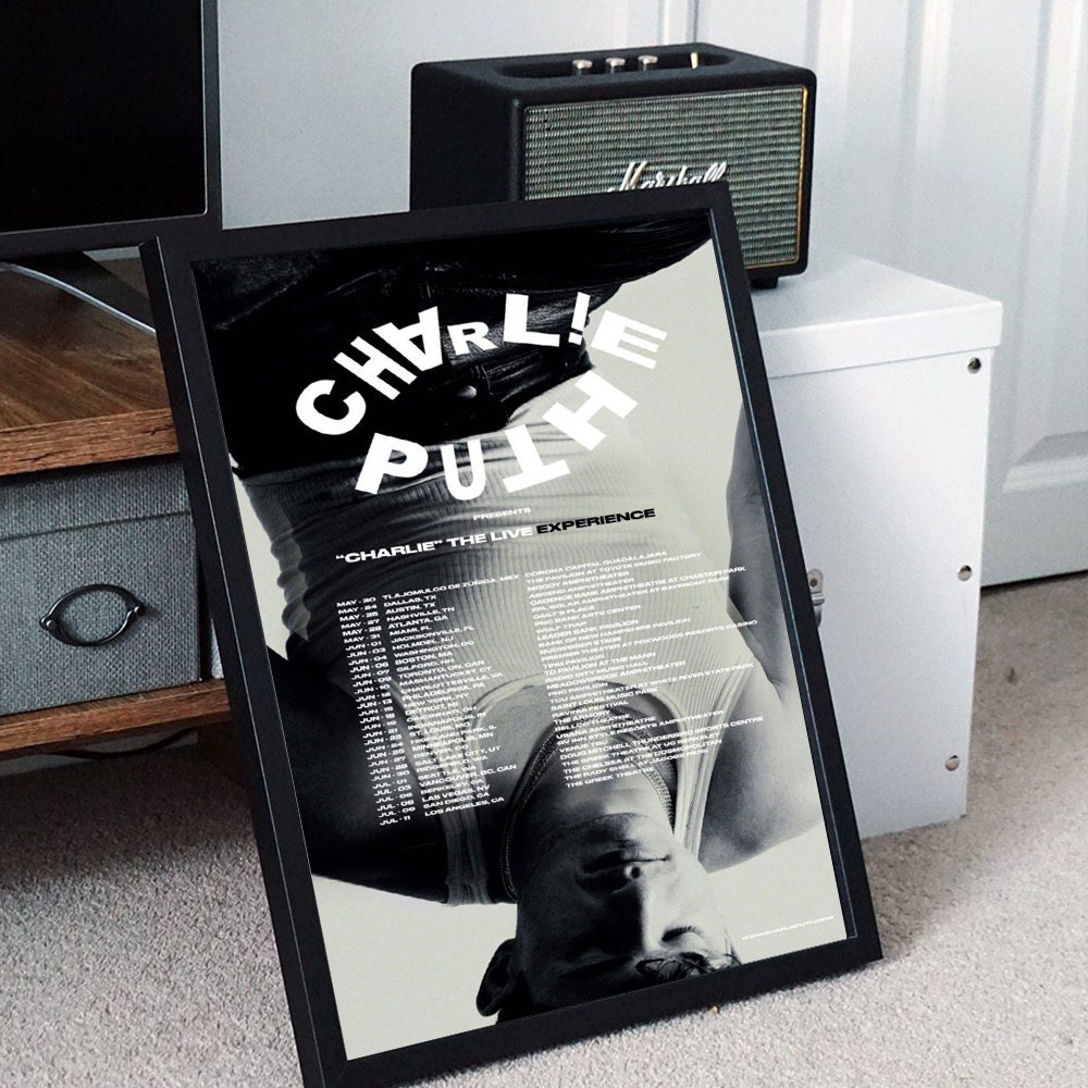 Charlie Puth 2023 Tour Poster 2023 Tour Poster - Etsy Canada