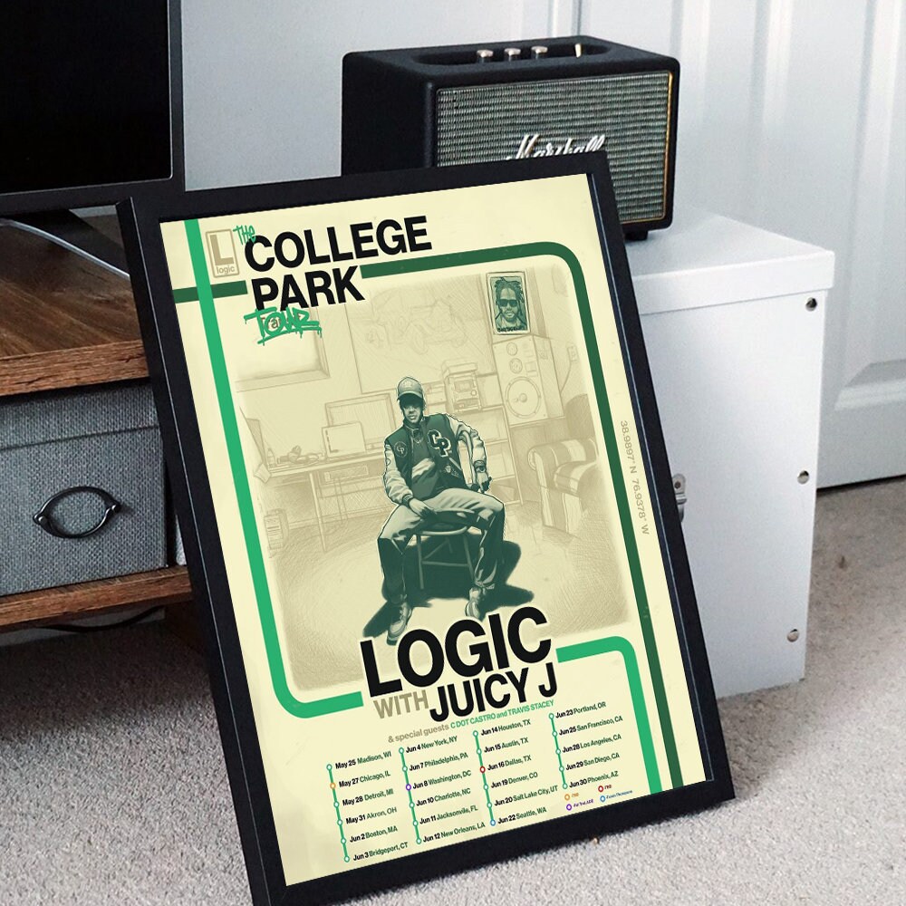Logic 2023 Tour Poster, 2023 Tour Poster sold by Gislaine Vieira | SKU ...