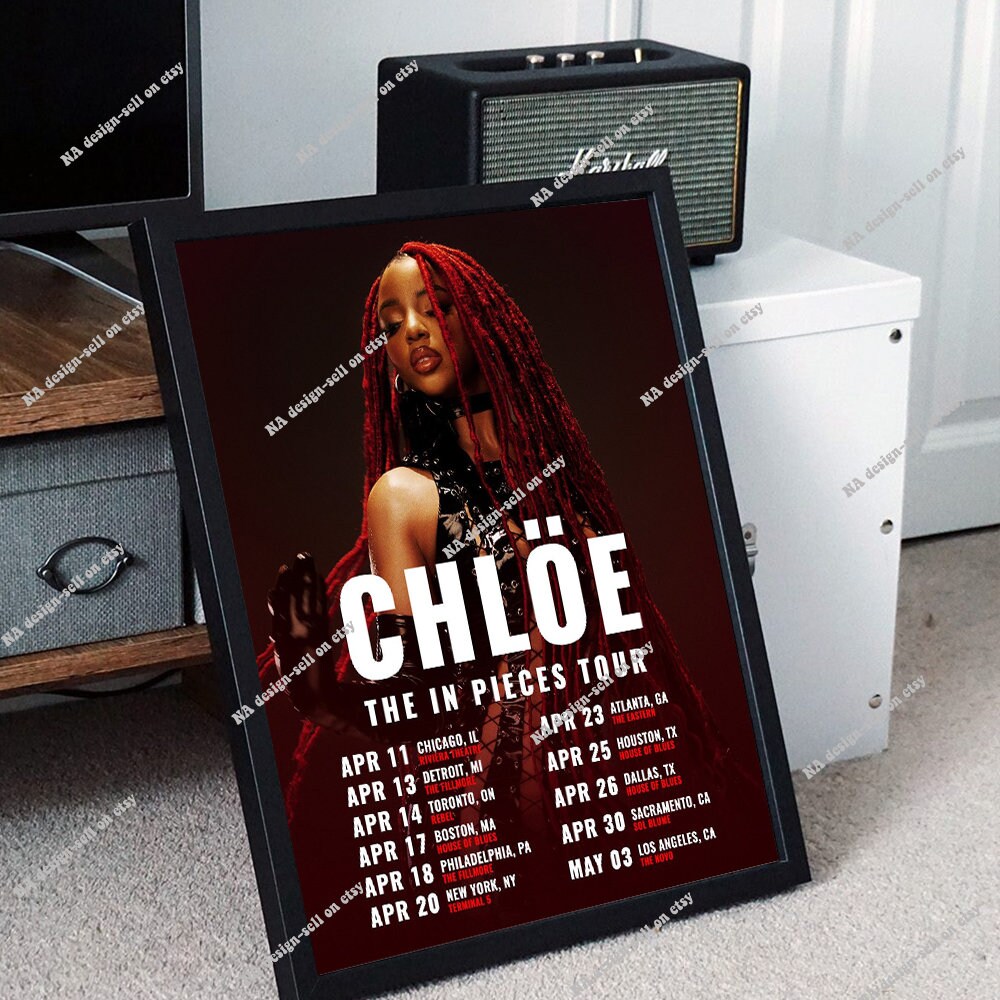 Chloe 2023 Tour Poster