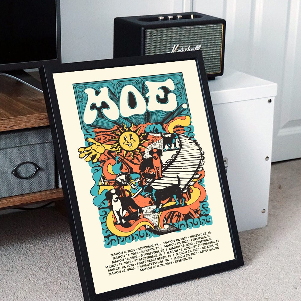 Moe. 2022-2023 Tour Poster, 2023 Poster sold by Occupied Rhizome | SKU ...