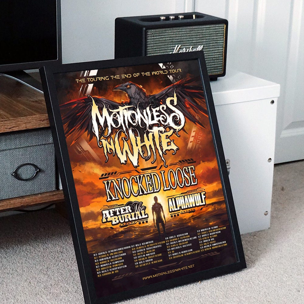 Motionless In White 2023 Tour Poster sold by Ian Harvey | SKU 41904170 ...