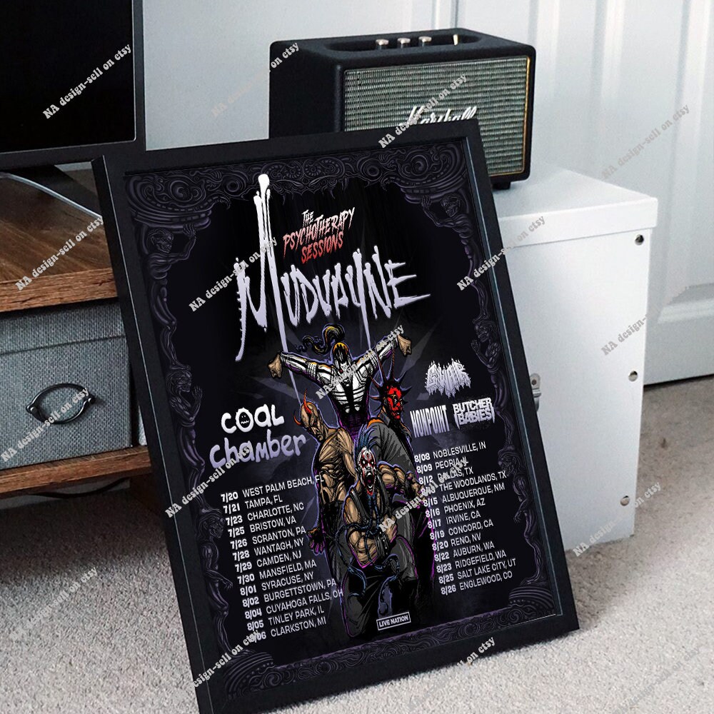 Mudvayne Set 2023 Tour Poster sold by Ian Fredrickson | SKU 40819051 ...