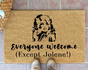 Jolene Welcome Mat - Etsy