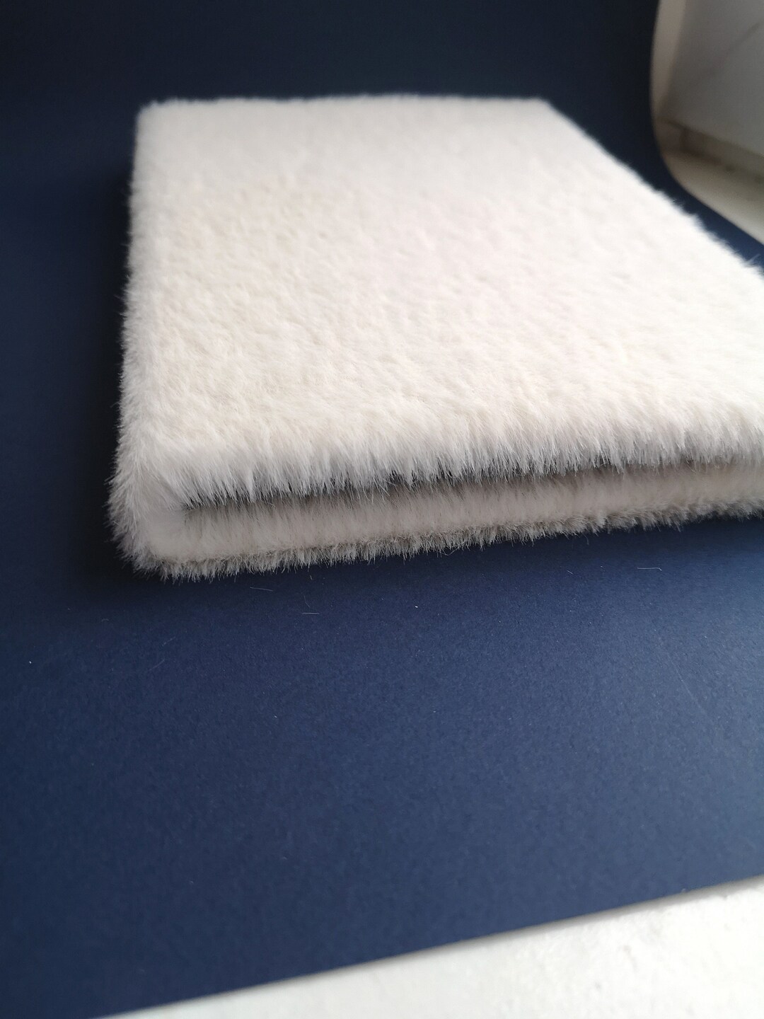 Plush Notebook, Faux Fur, Stationery, Handmade Planner, Personalized ...