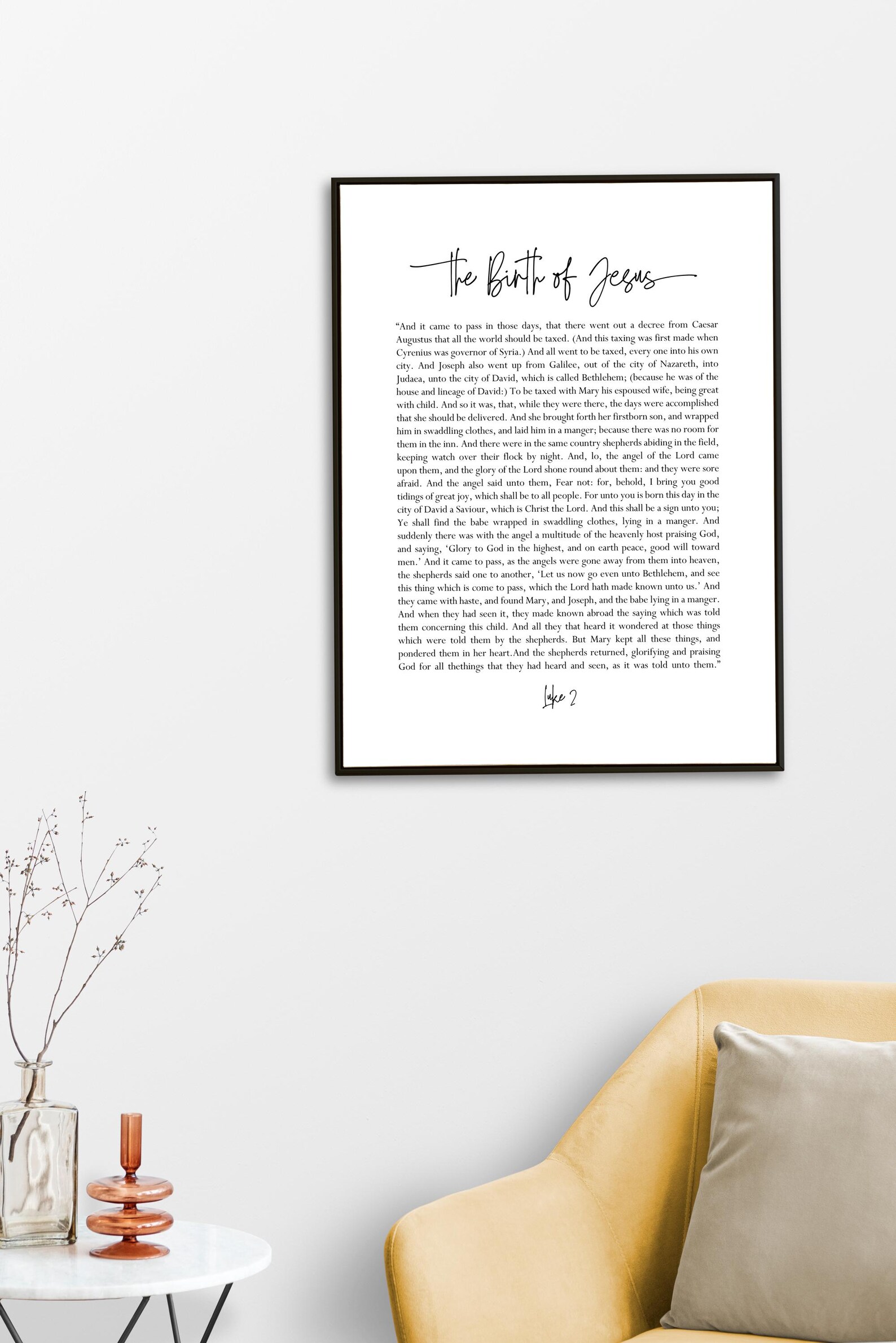 Birth of Jesus, Luke 2, Christmas Story, Bible Passage, Baby Jesus ...