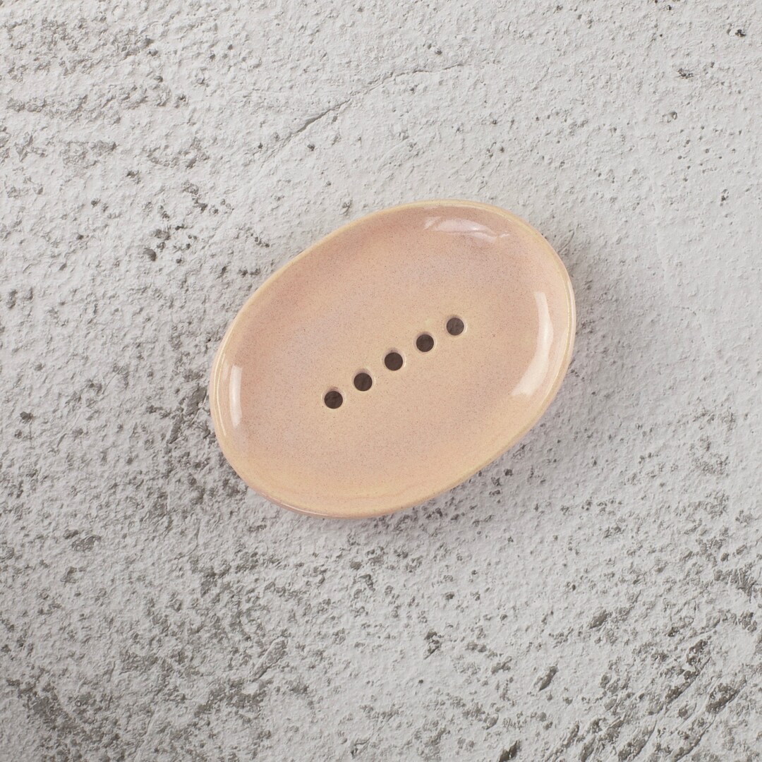 Rose Ceramic Soap Dish, Rose Handmade Soap Holder, Housewarming Gift ...