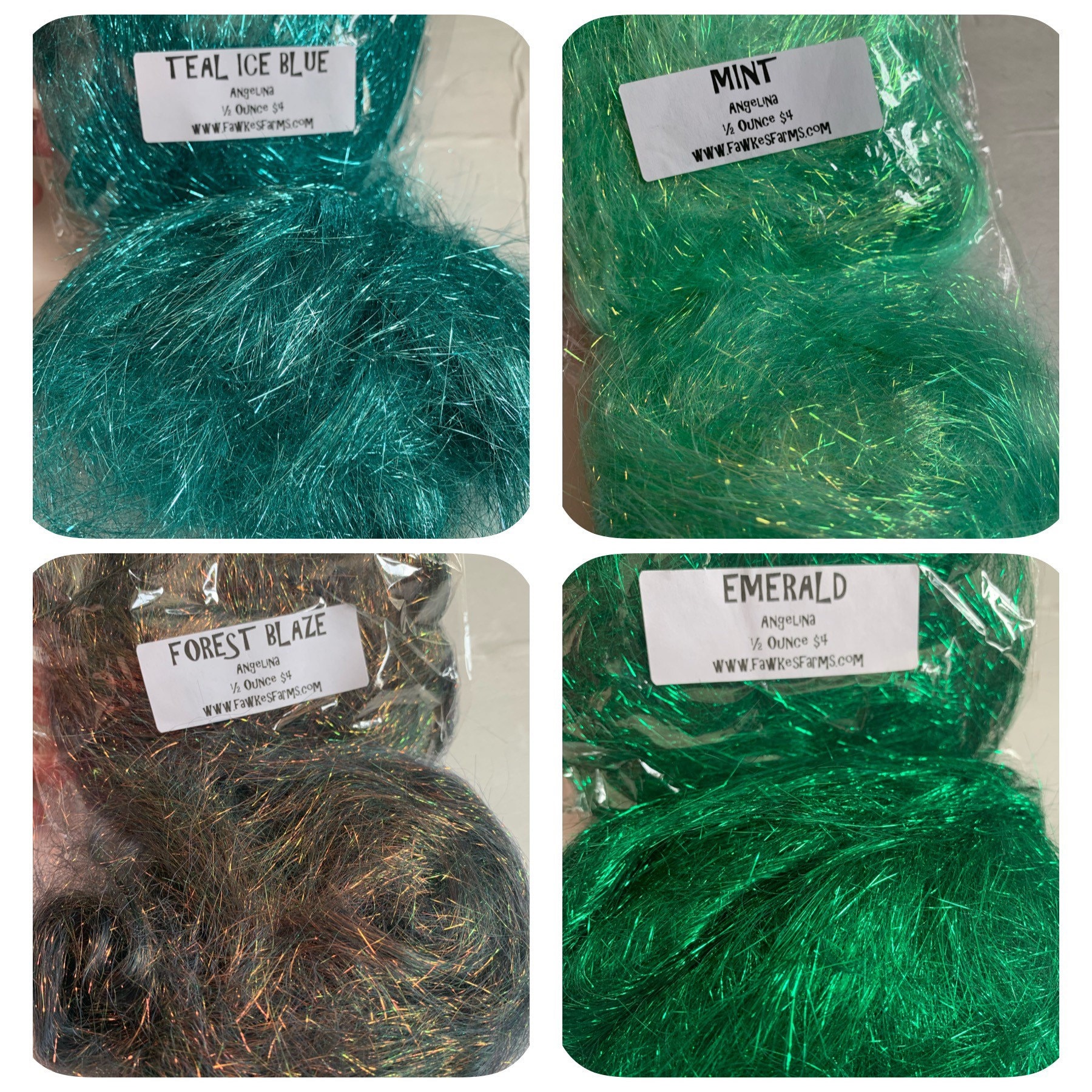 Angelina Fiber - 15 Color Choices - Etsy