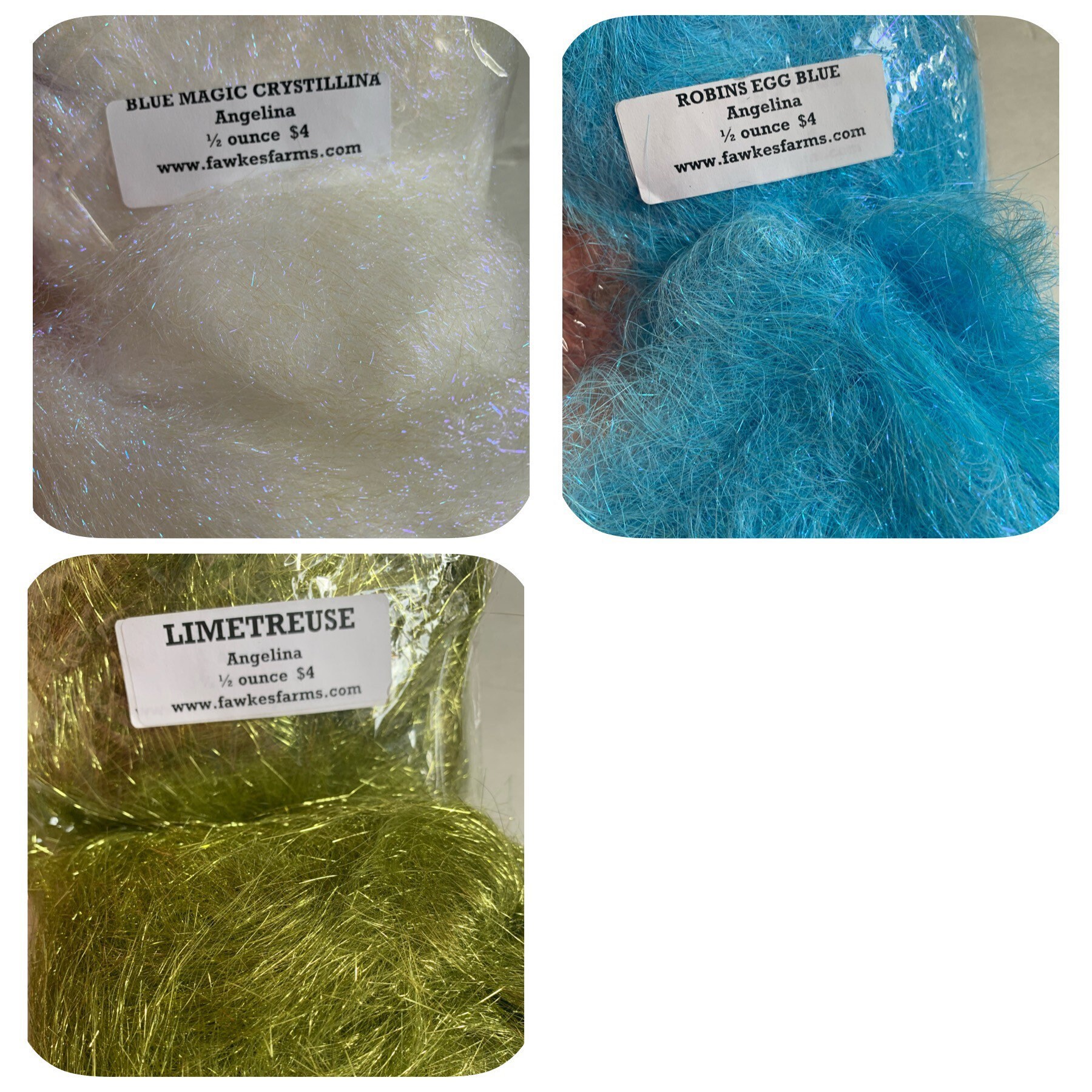Angelina Fiber - 15 Color Choices - Etsy