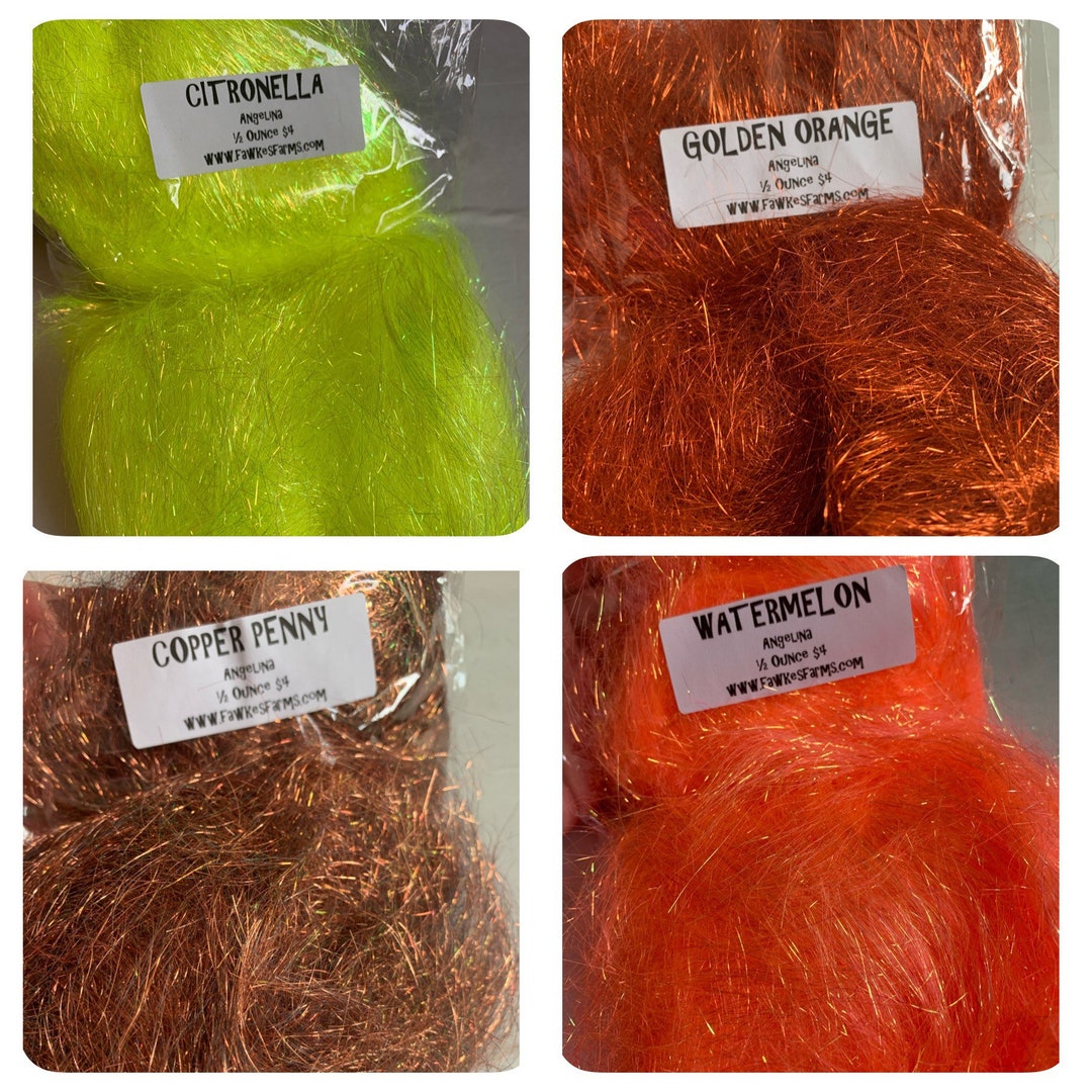 Angelina Fiber - 15 Color Choices - Etsy