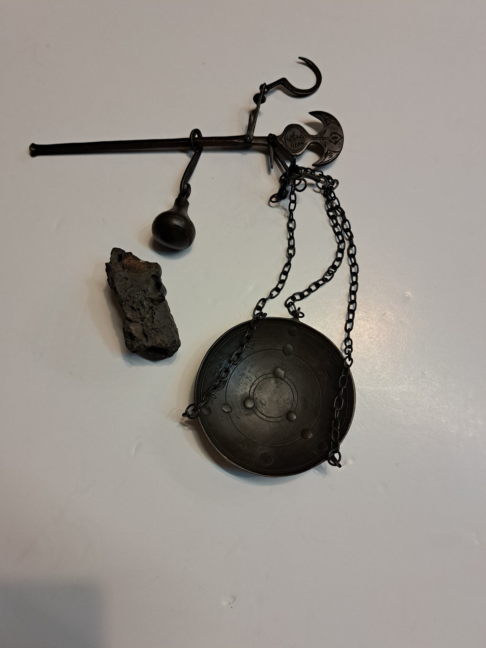 Antique Ottoman Balance Scale: Islamic Steelyard, 1865/66 AD - Etsy