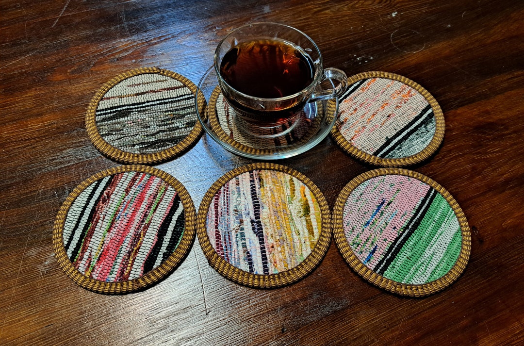Handmade Decor,coasters,coaster ,art Decor,hand Weaving,hand Woven ...