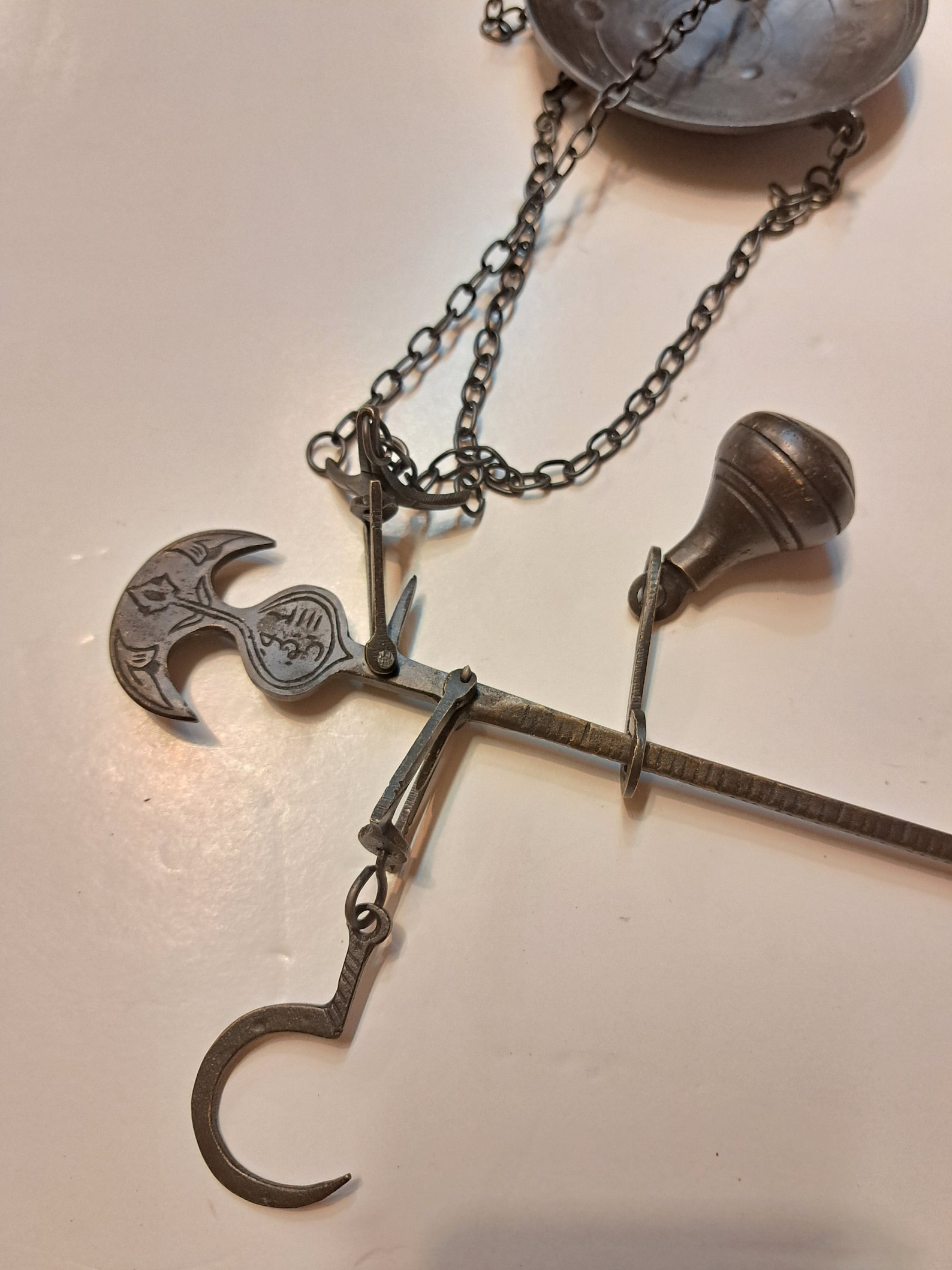 Antique Ottoman Balance Scale: Islamic Steelyard, 1865/66 AD - Etsy