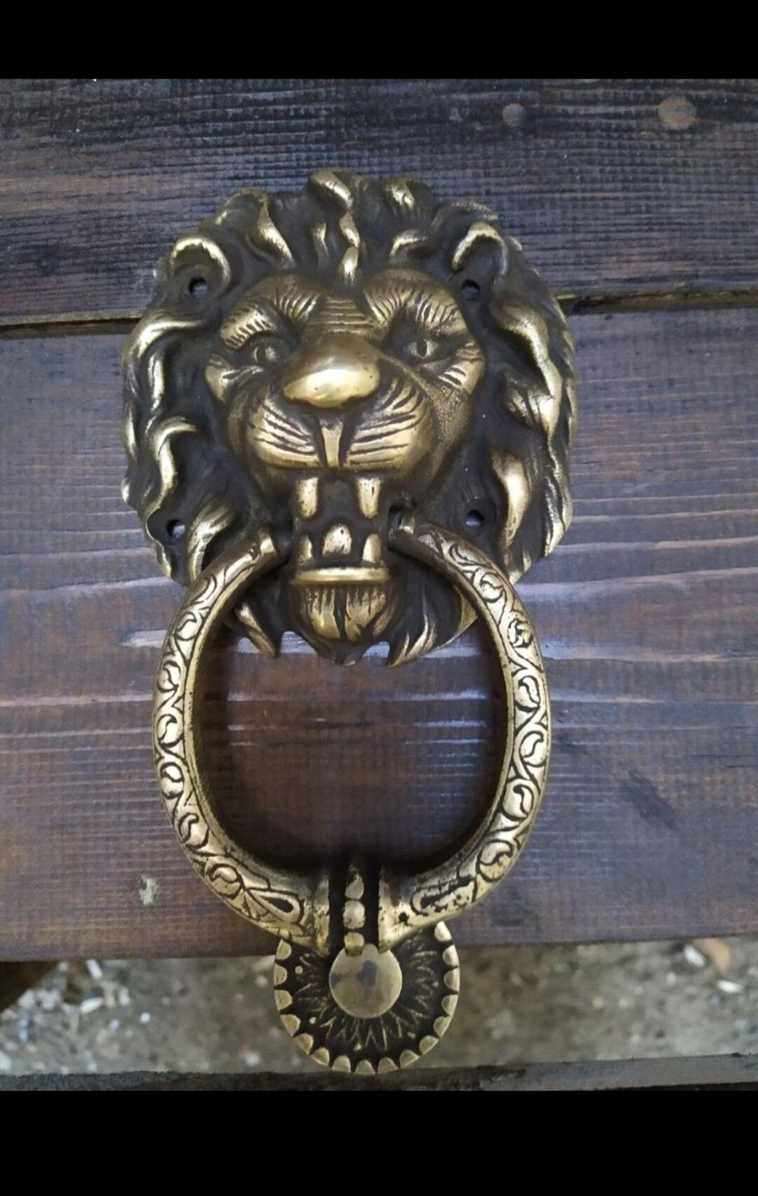 Cast Brass Lion Door Knocker,brass Doorknob,knocker,doorknob ...