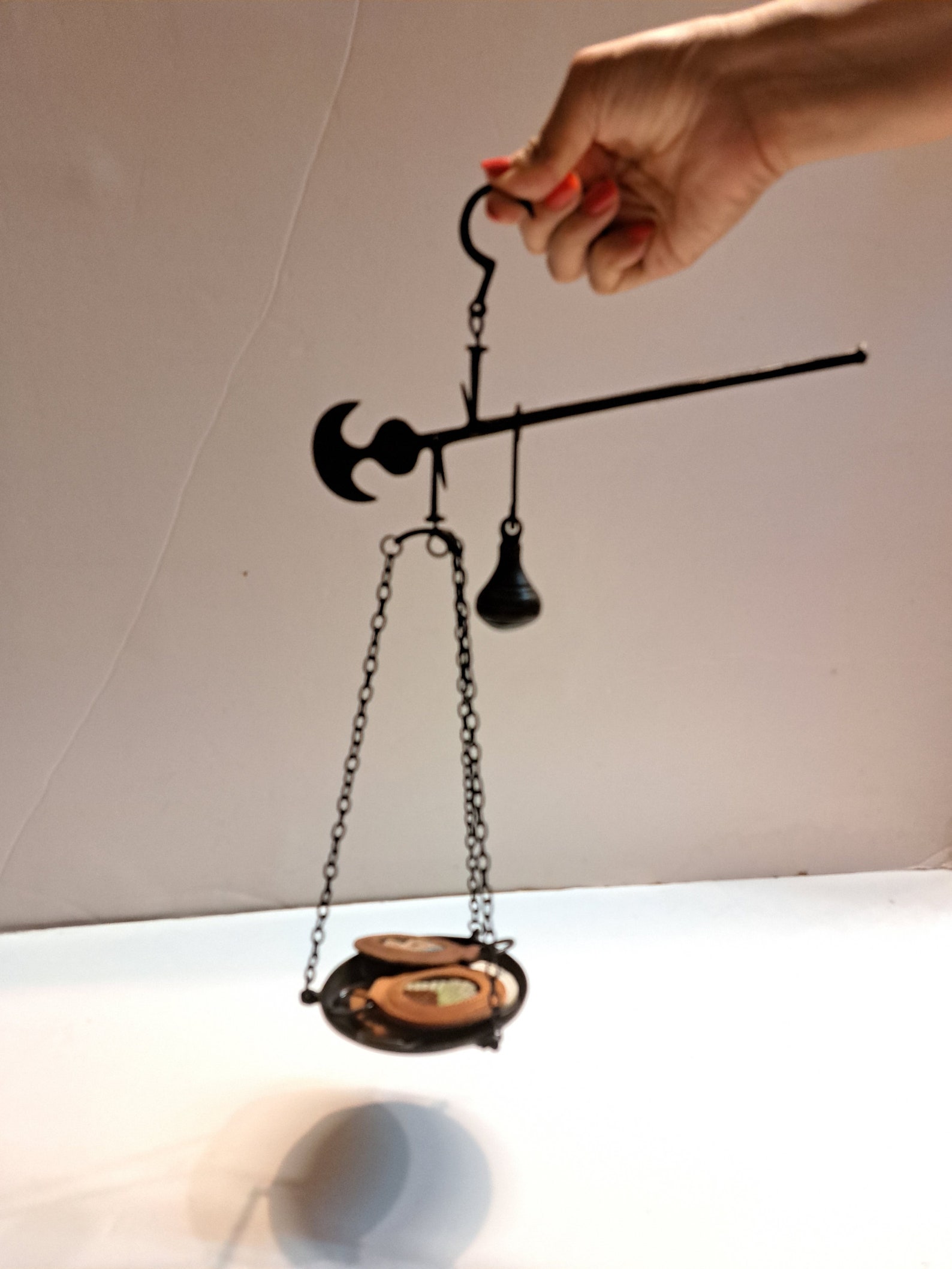 Vintage Ottoman Balance Scale:ottoman Scale Gift Scales Handcrafted ...