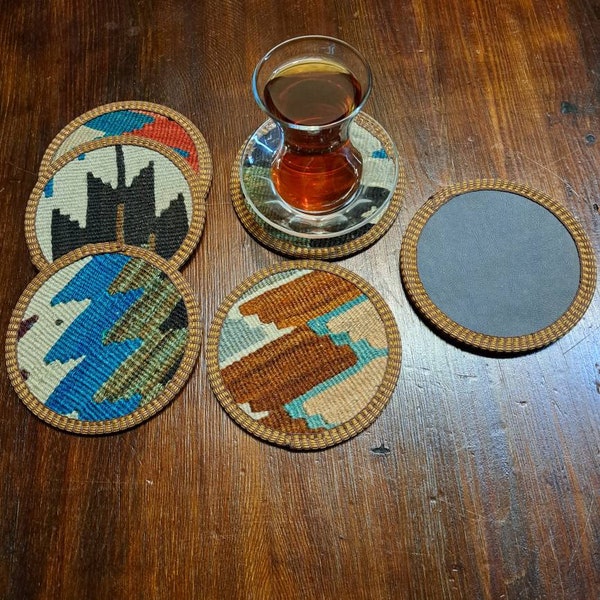Hand Woven Coasters - Etsy