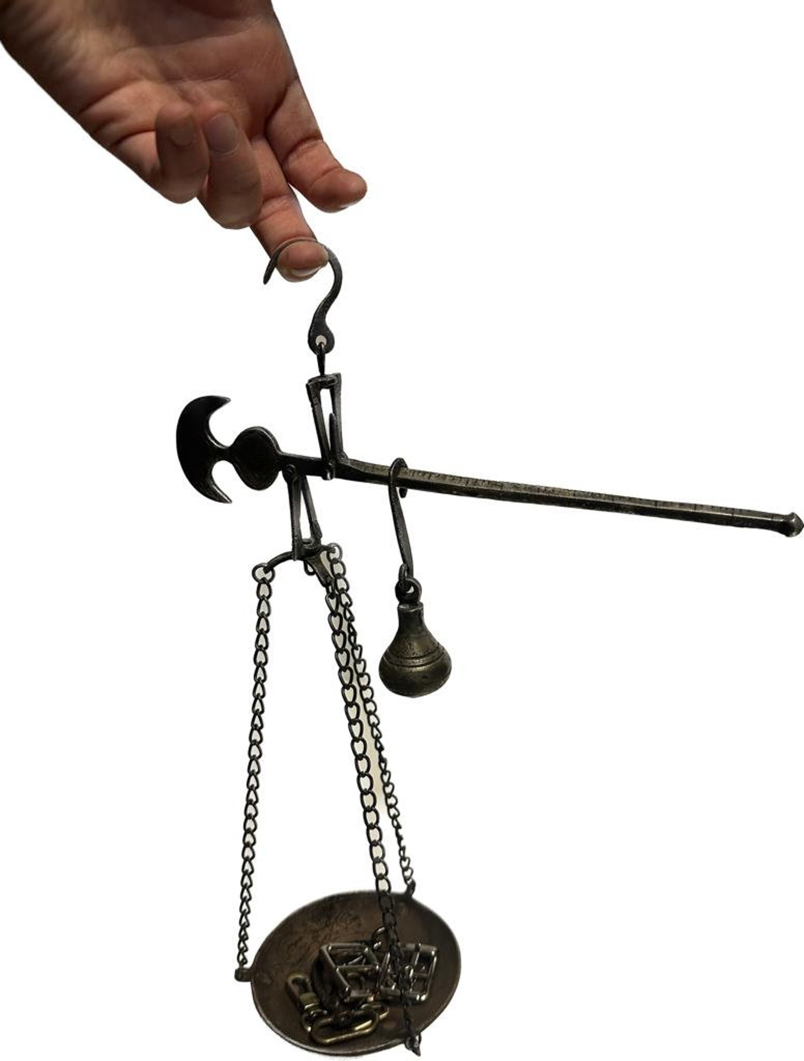 Antique Ottoman Balance Scale: Islamic Steelyard, 1865/66 AD - Etsy