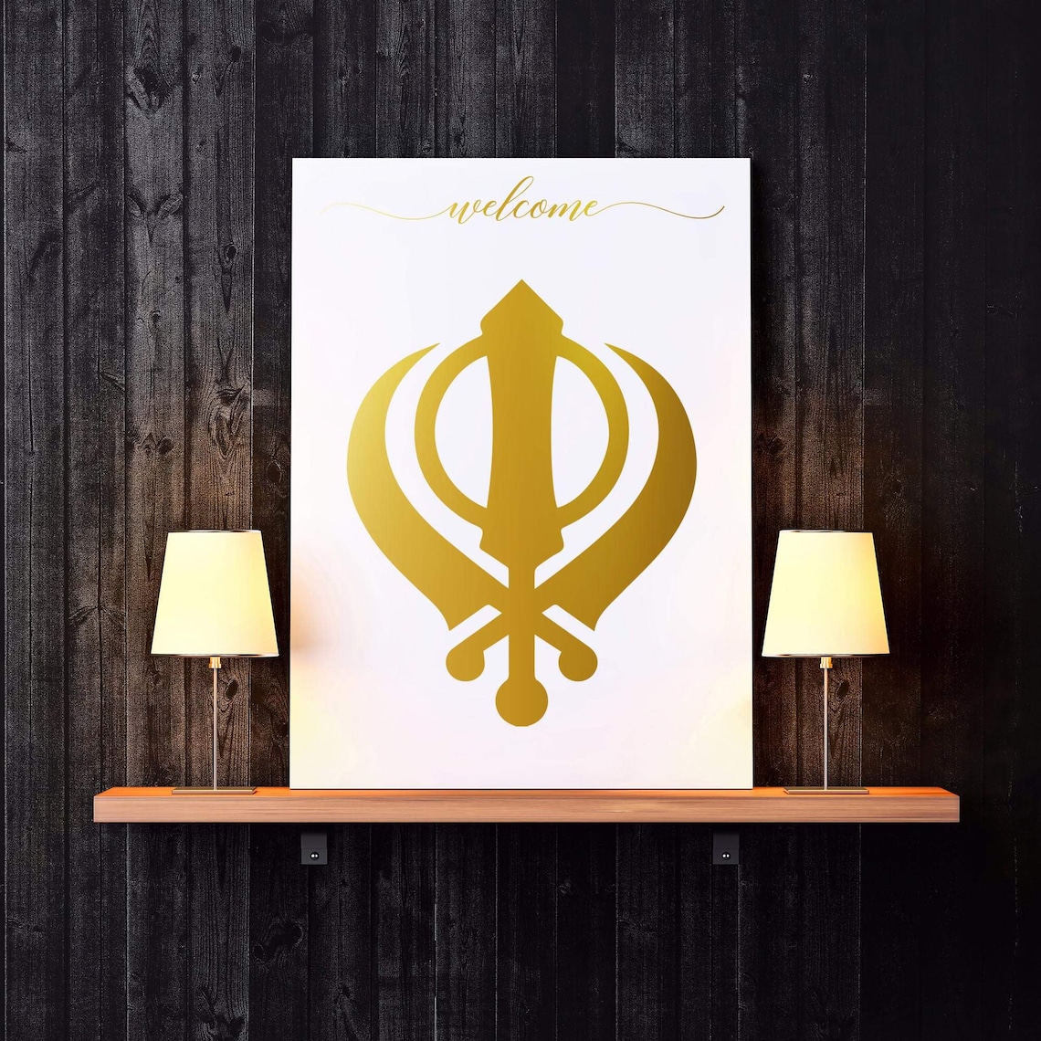 Sikh Wall Art Sikh Symbol Poster Sikh Faith Sikh Wedding | Etsy