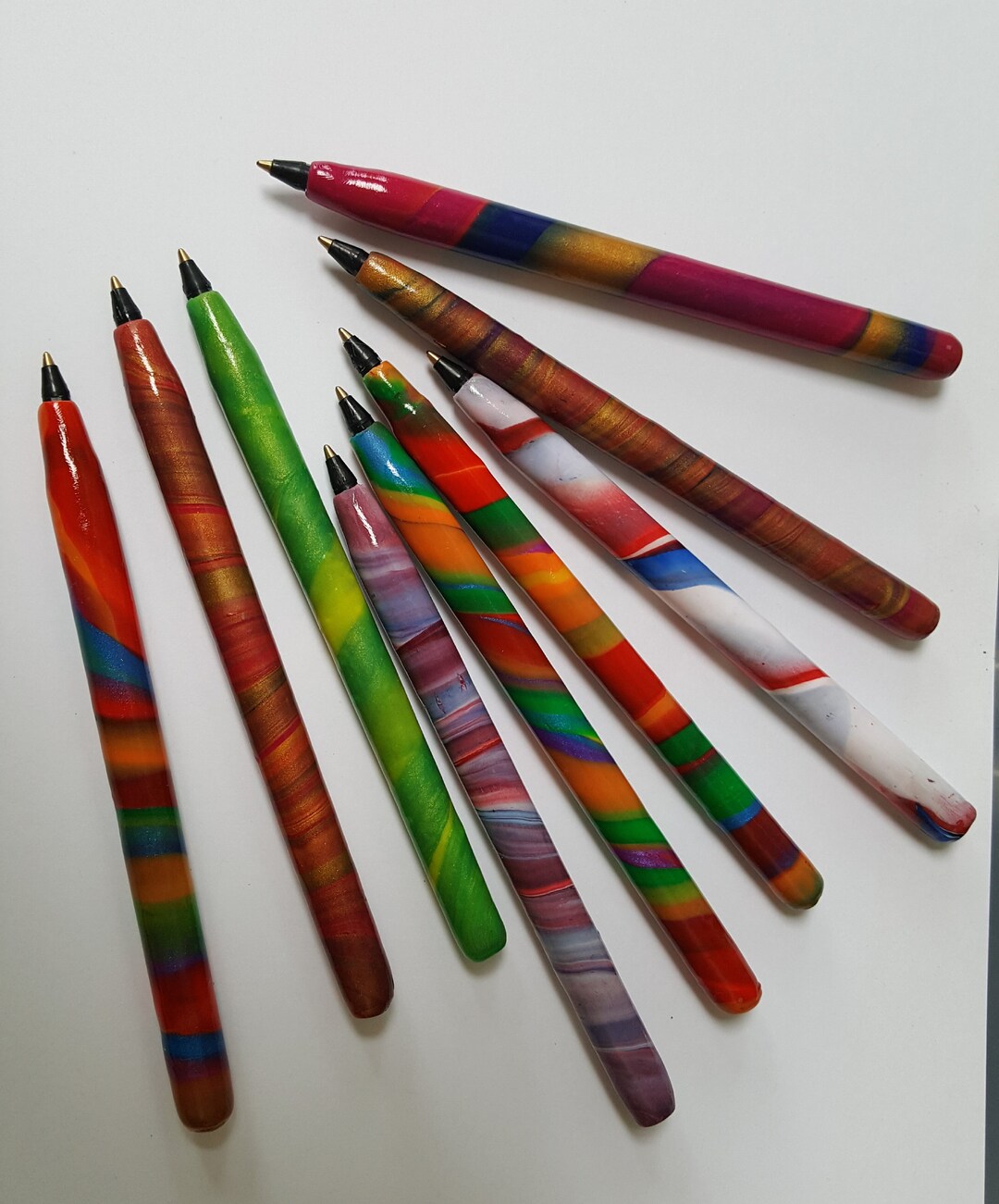 Polymer Clay Pens "poly-pens" Black (or Blue) Ink, Bic, Fun to Write ...