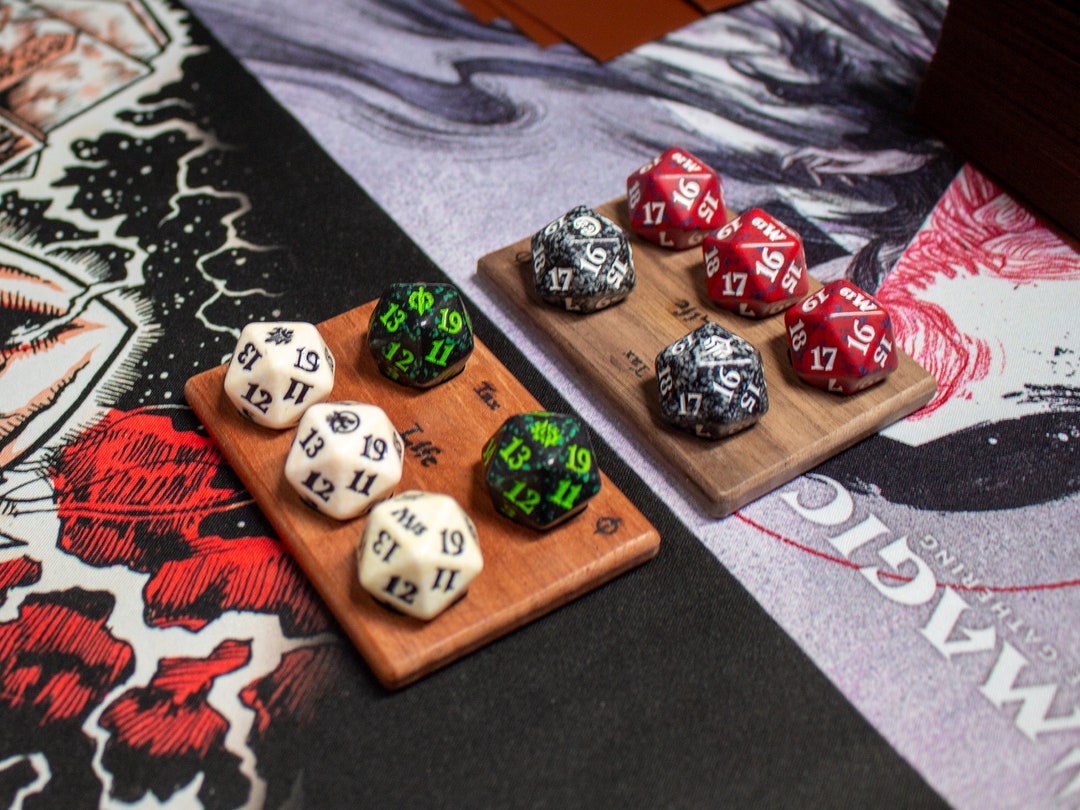 Magic the Gathering Commander Spindown D20 Life Counter Tray, MTG EDH ...