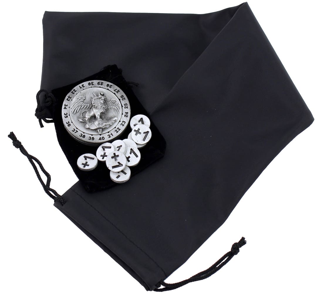 Sphinx MTG Life Counter With A Playmat Bag and Ten / Tokens, Magic the ...