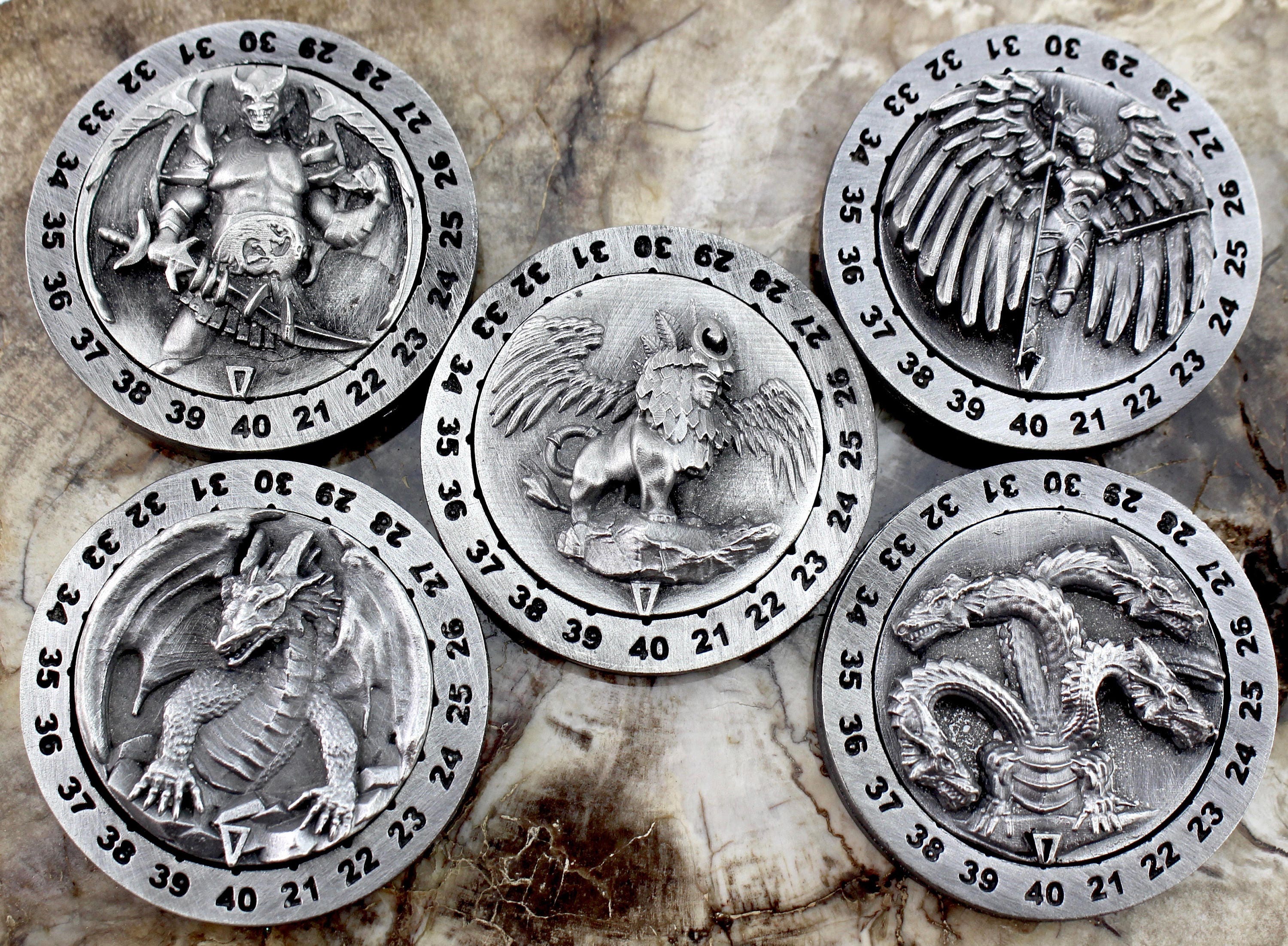 MTG Dragon Life Counter Magic The Gathering Trading Card | Etsy