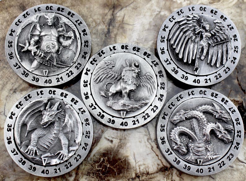 Magic The Gathering Life Counter and Tokens Case MTG Set | Etsy